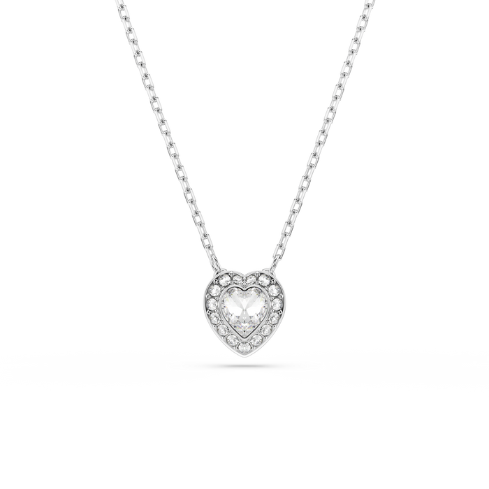 Swarovski Ariana Grande x Swarovski pendant, Mixed cuts, Heart, White ...