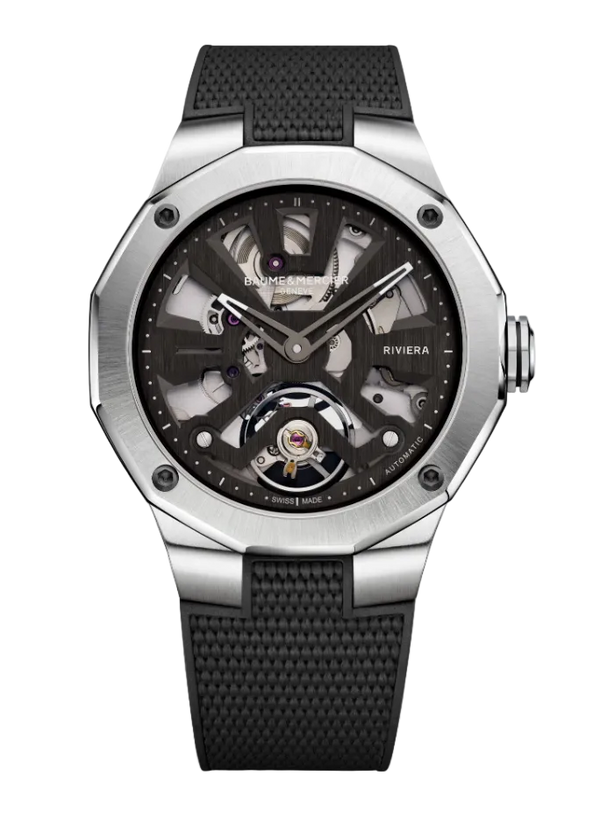 Baume & Mercier Riviera 10721 Automatic watch, Skeleton - 42mm M0A1072